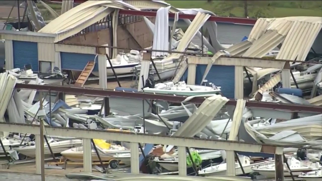 The Aftermath Of Hurricane Laura - YouTube