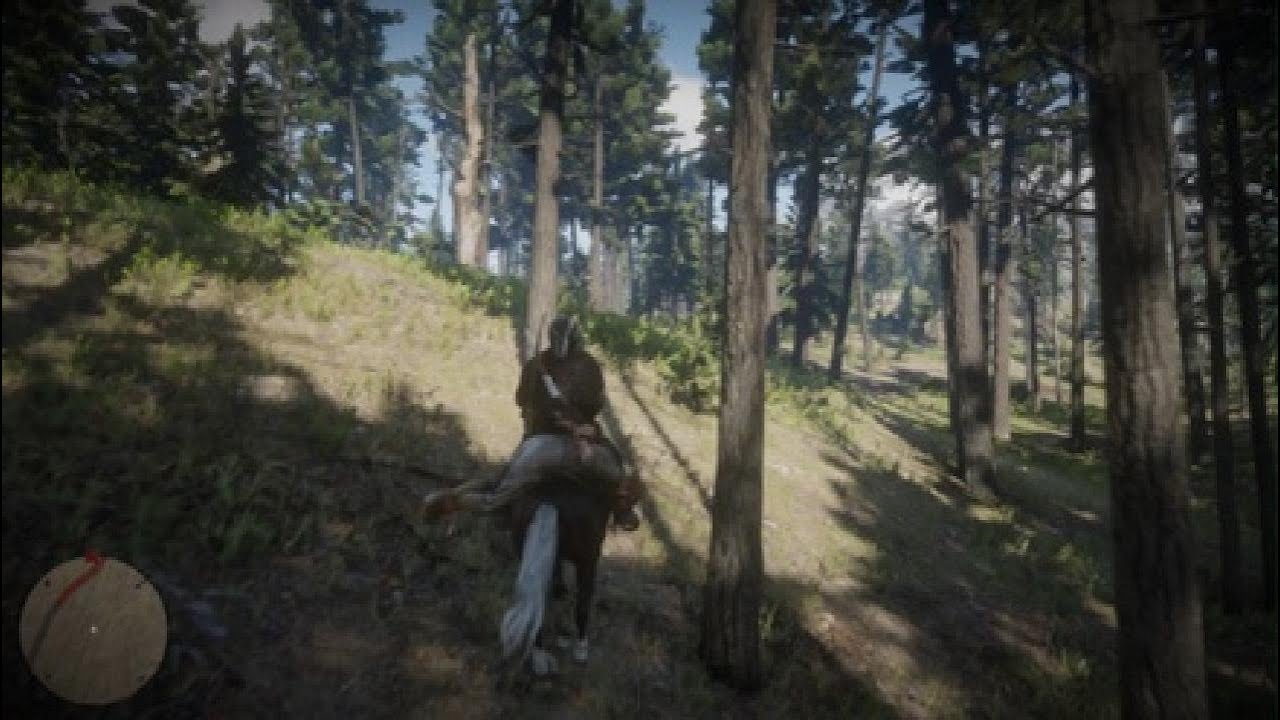 RDR2 The Revenant Bear Attack Scene Recreation - YouTube