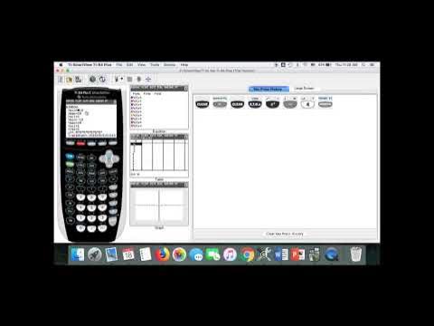 College Algebra: TI-84 Series: Lesson 1.1 Inputting an Equation in the ...