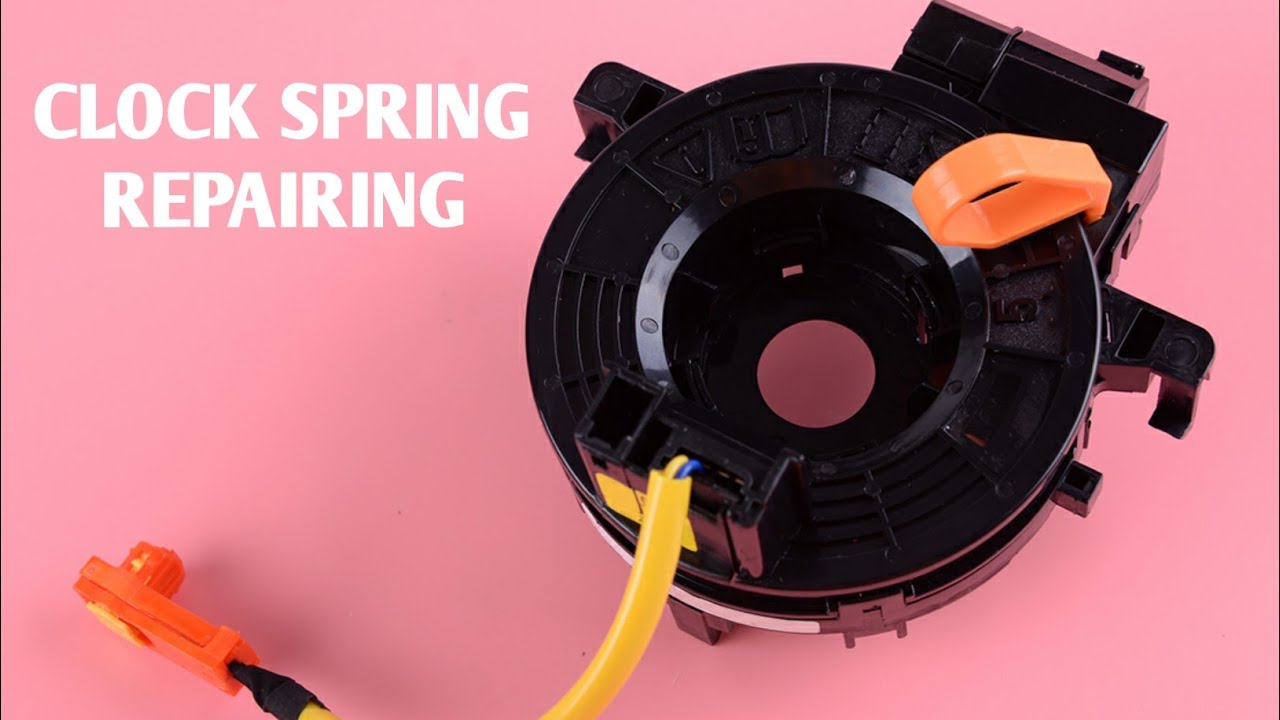 Repairing Clock Spring Toyota hilux ||#shortvideos - YouTube
