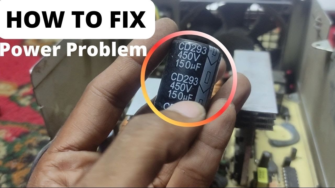 How to repair power supply dell no ac input | Created by Afjal Hossain ...