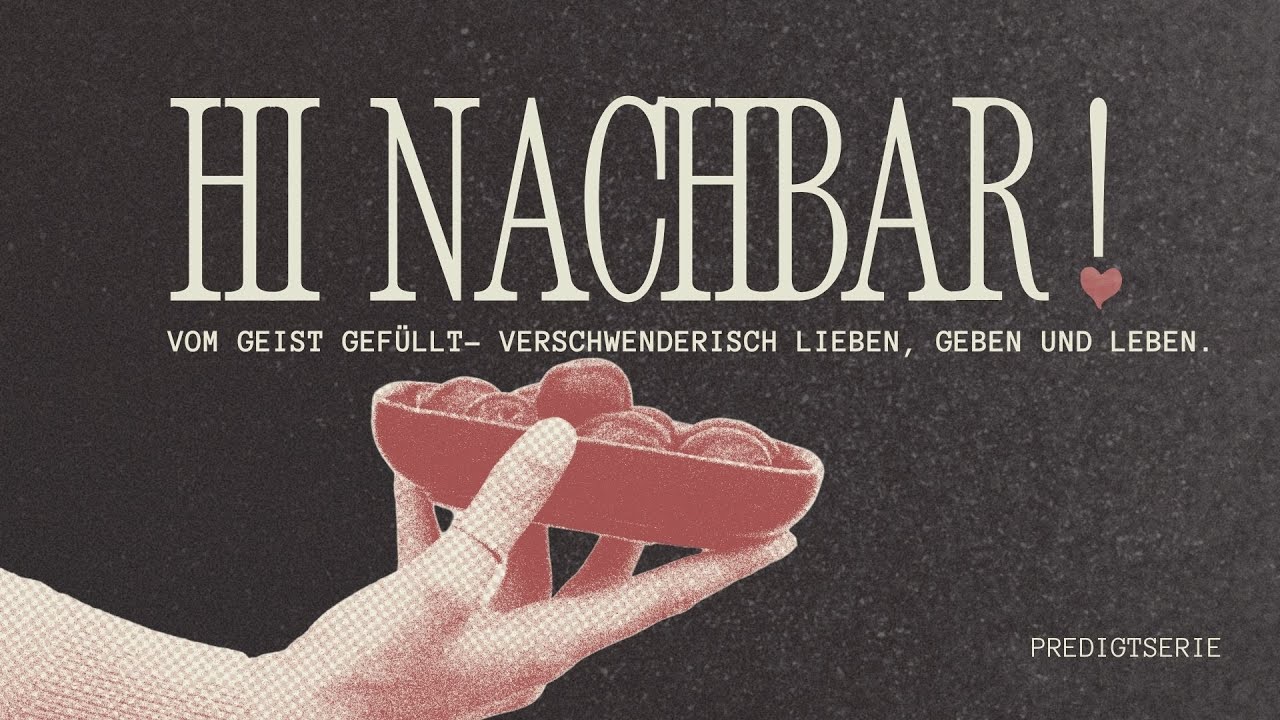 Verschwenderisch lieben, geben und leben. - YouTube