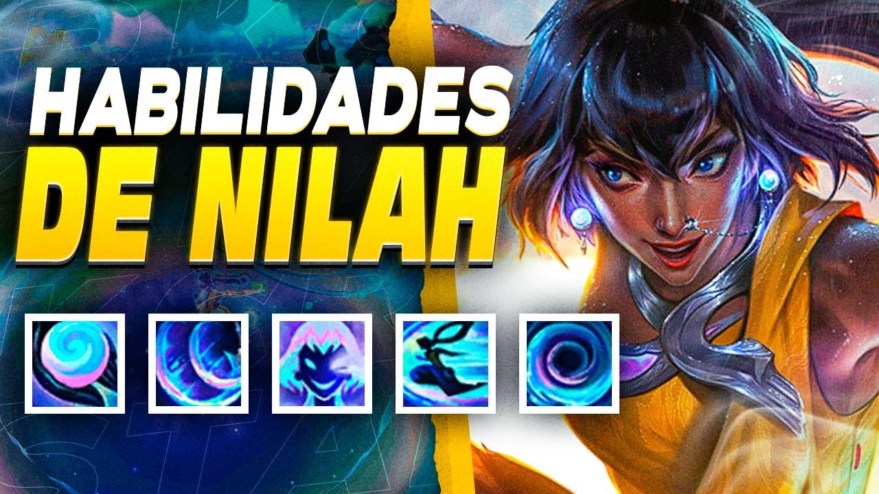😱¡HABILIDADES NILAH & SU PRIMERA SKIN STAR GUARDIAN NILAH!🔥*NUEVO ...