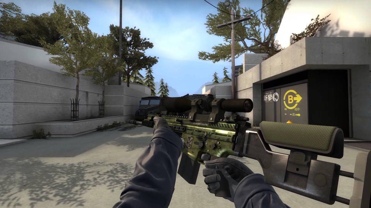 SCAR-20 Green Marine - Factory New - New Shadow Collection - CS:GO Skin ...