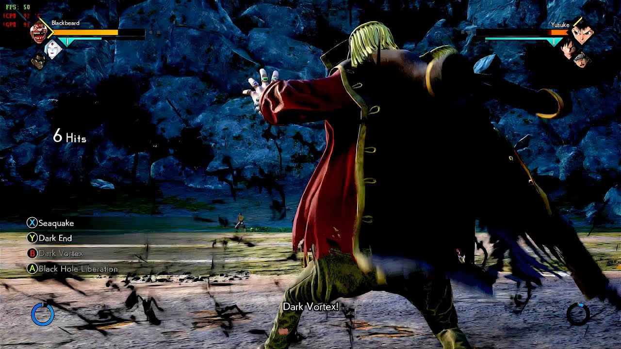 JUMP FORCE - Yin & Yang - Blackbeard VS Luffy - YouTube