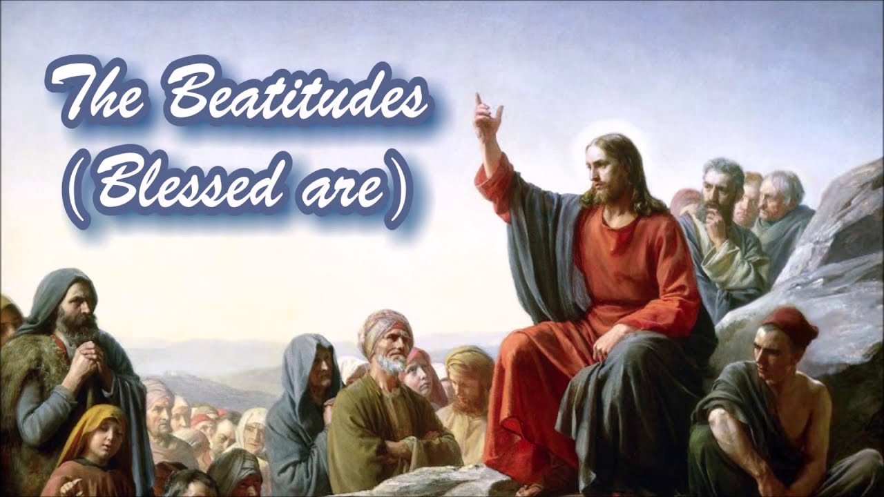 The Beatitudes Hymn (Blessed are...) with tune THAXTED, text setting by ...