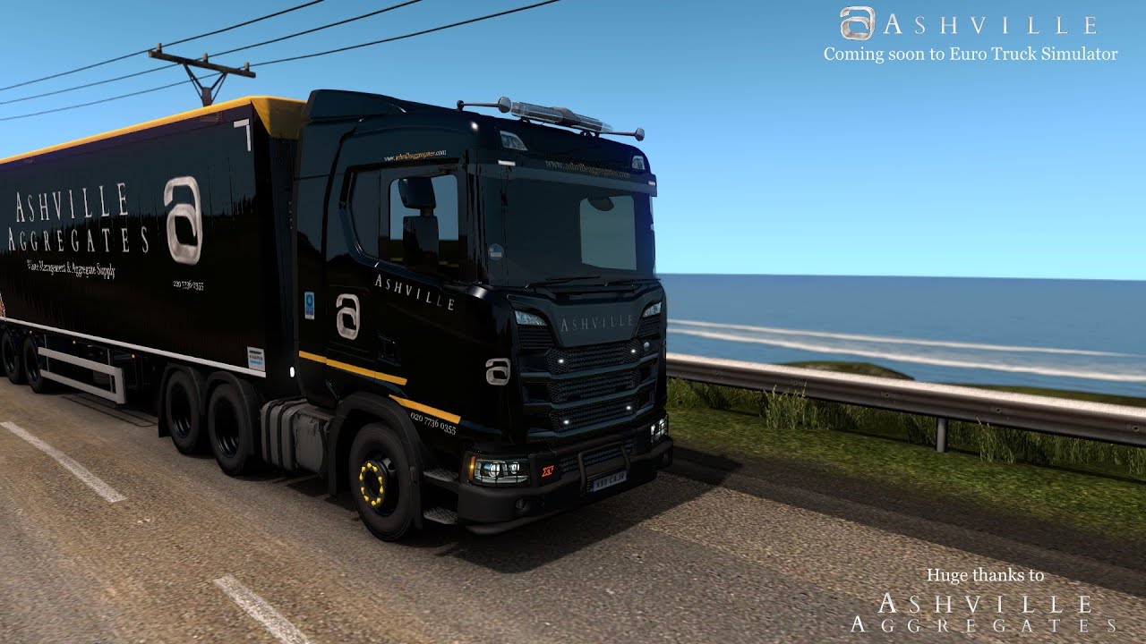 Euro Truck Simulator 2 - Dover to Felixstowe - YouTube