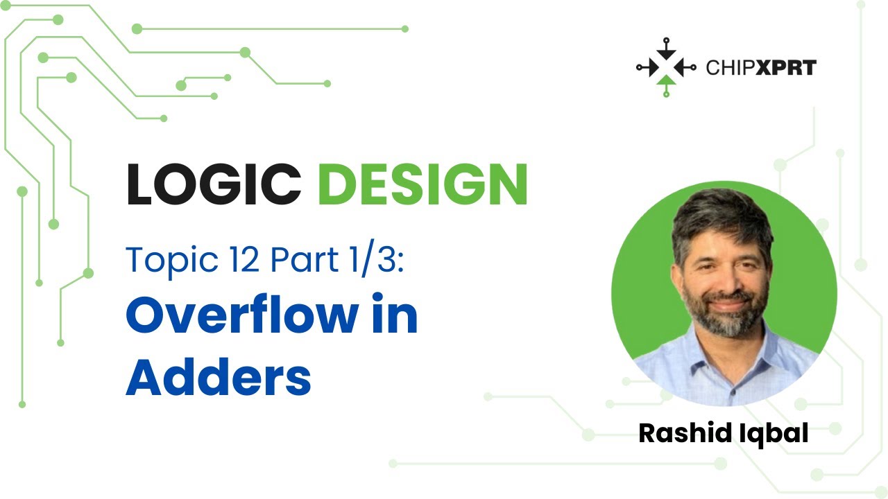 Topic 12 Part 1/3- Logic Design- Overflow in Adders - YouTube