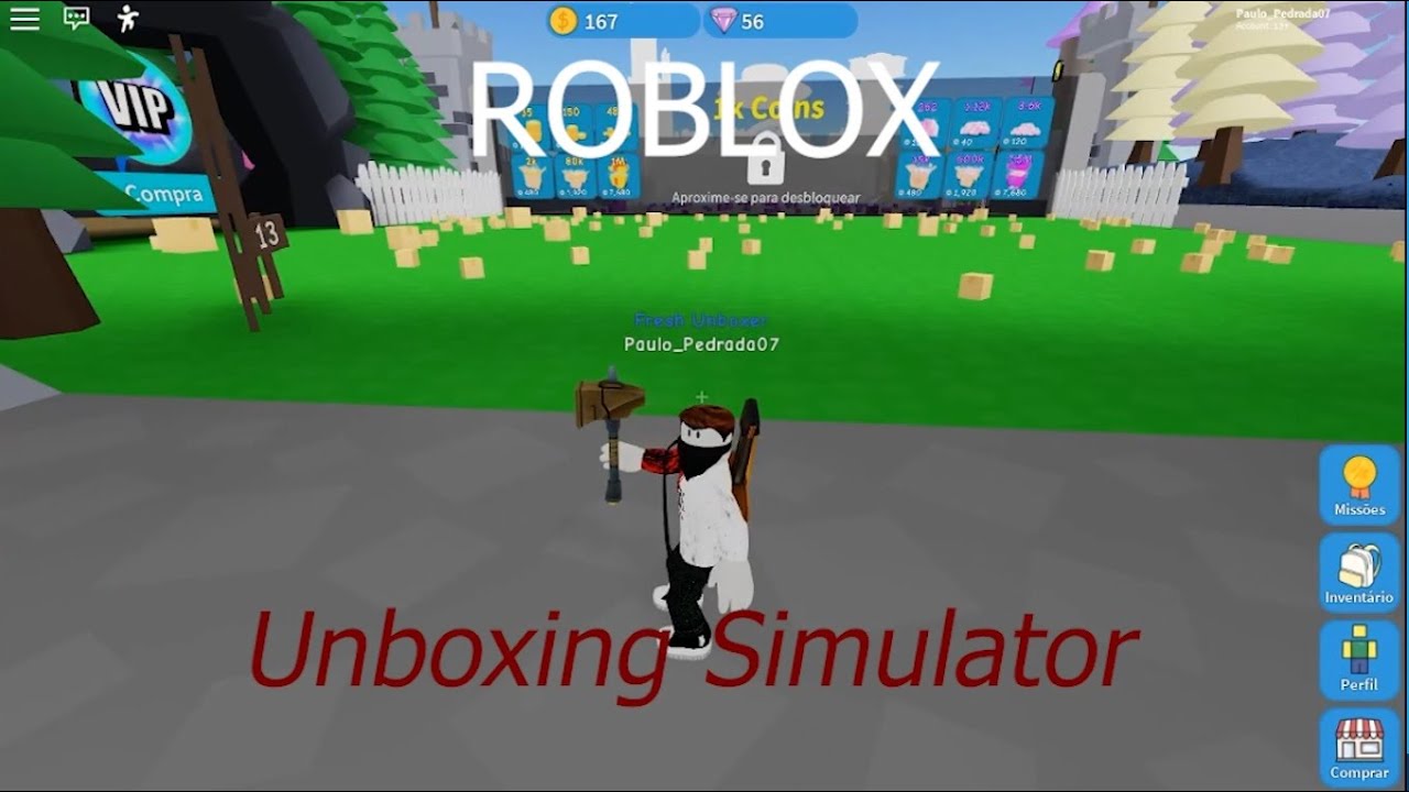 Roblox Unboxing Simulator - YouTube