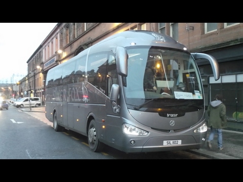 Rail Replacement Silver Fox Coaches of Renfrew Irizar i6 (SIL 1102) Ex ...