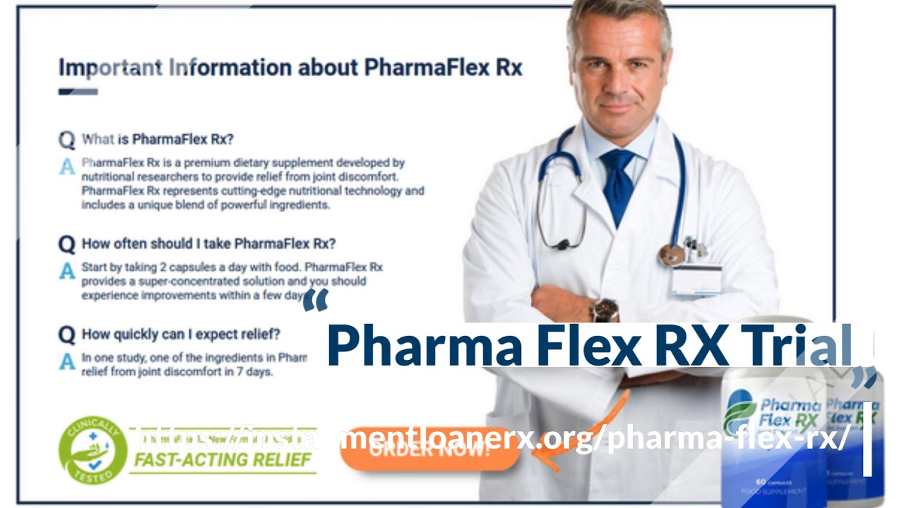 Pharma Flex RX - Official Website ( Trial Pack) - YouTube