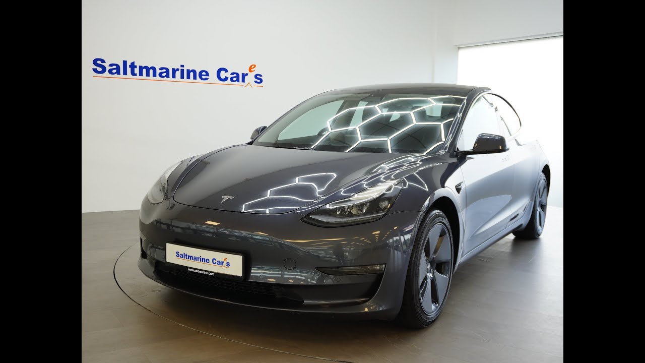 2021 Tesla Model 3 Long Range Dual Motor 4WDE 346 PS - YouTube