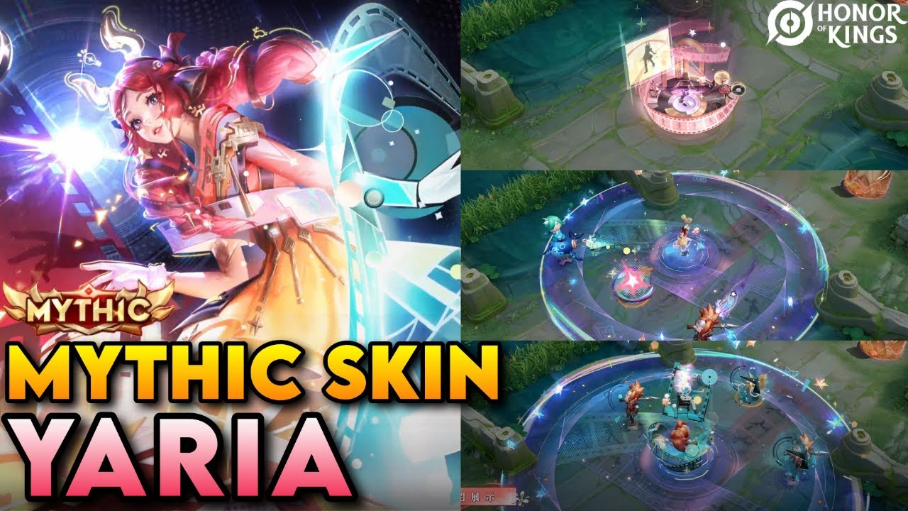 Yaria New MYTHIC Skin | Light Picking Image | Honor of Kings - YouTube