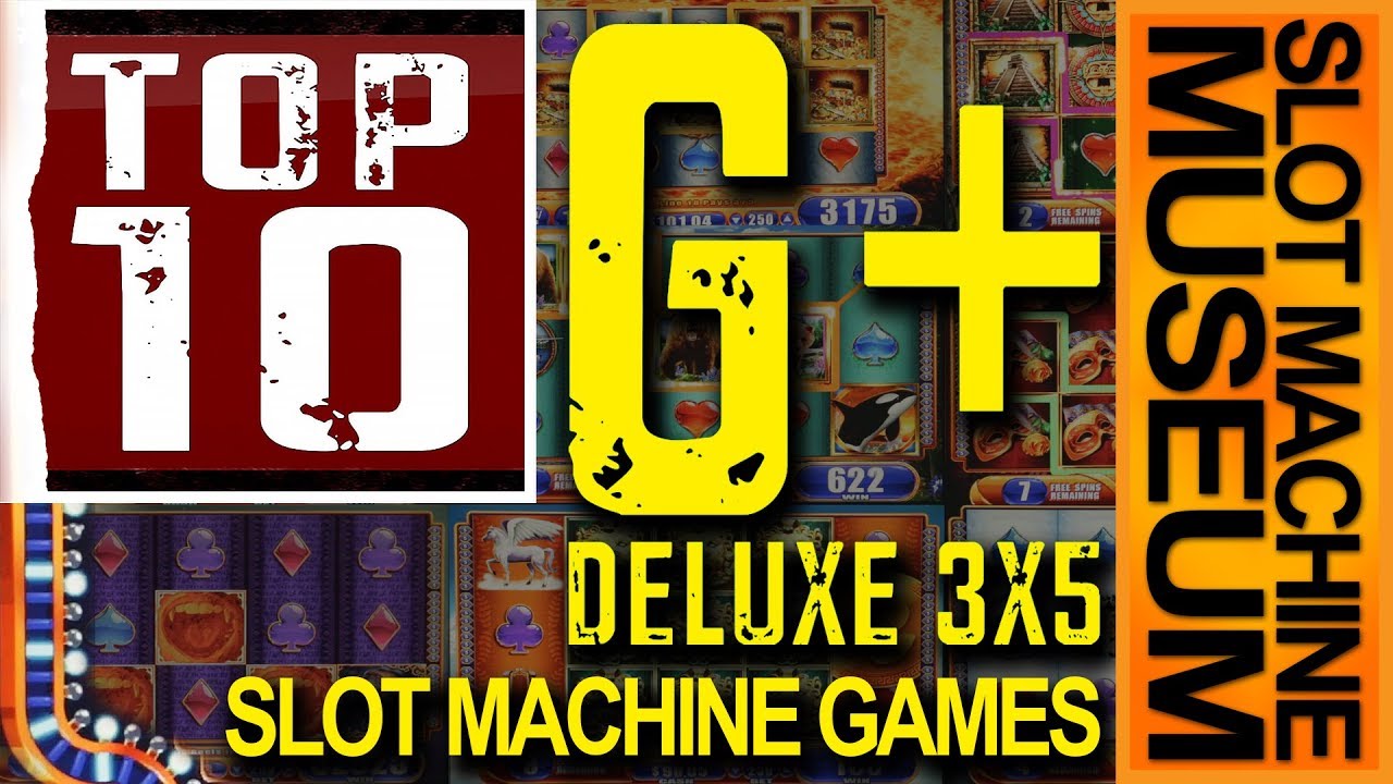 [TOP 10] - G+ DELUXE 3X5 Slot Machine Games by WMS BONUSES & BIG WINS ...