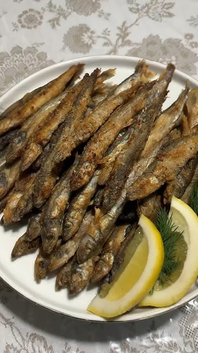 Жареная мойва с аппетитной хрустящей корочкой 😋 #готовимдома #рецепт # ...