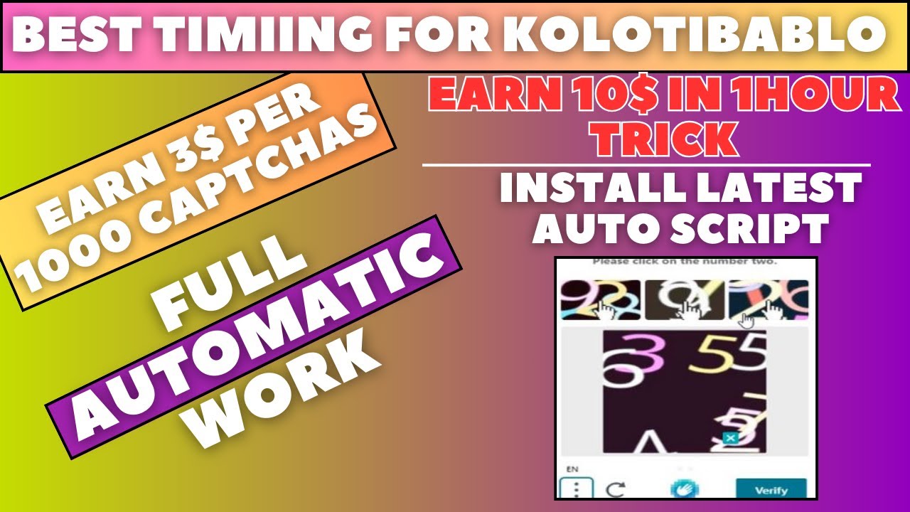Best Timing For Kolotibablo | Full Automatic Work | Install Auto Script ...
