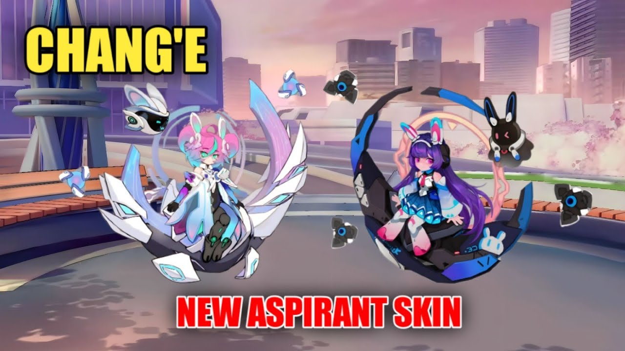 CHANG'E NEW ASPIRANT SKIN SO COOL | Mobile Legends - YouTube