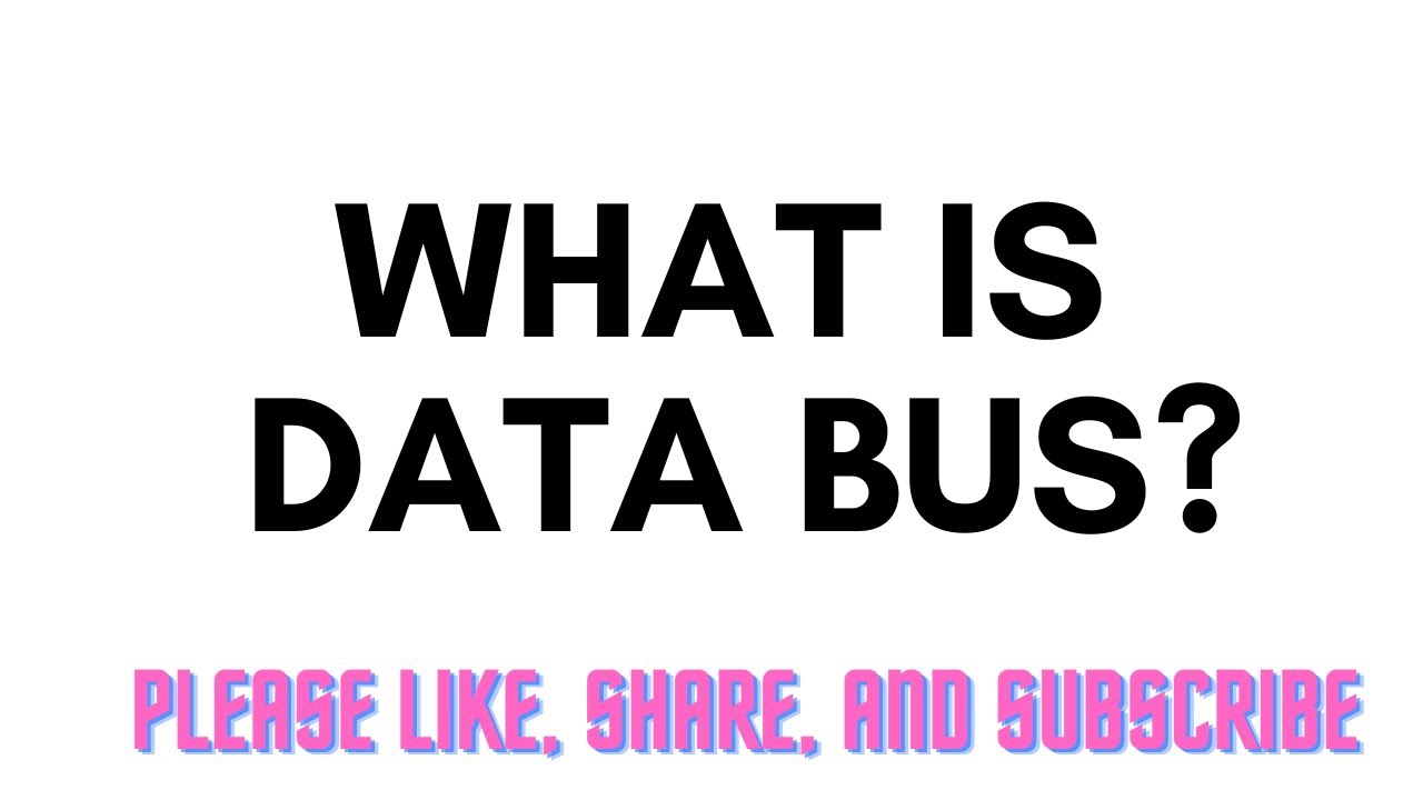 What is Data Bus? - YouTube