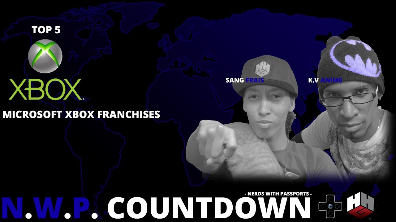 Top 5 Microsoft Xbox Franchises | N.W.P COUNTDOWN - YouTube