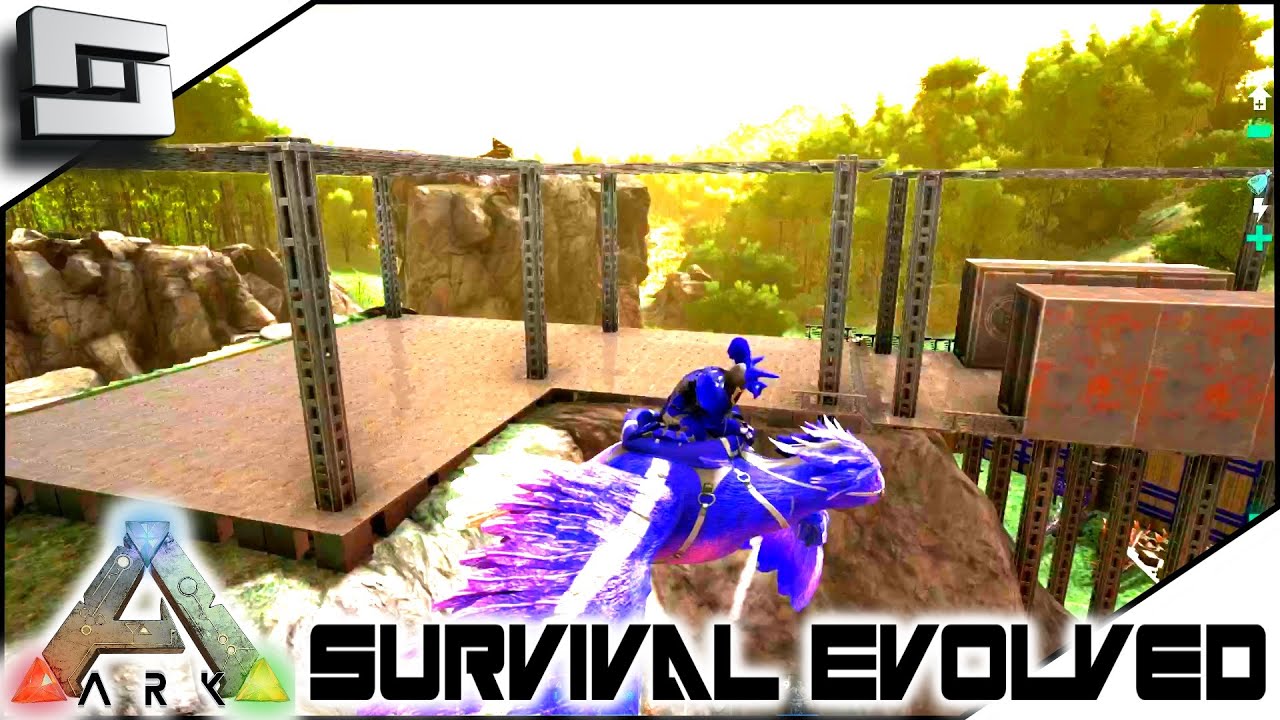 ARK: Survival Evolved - METAL BASE SHELL COMPLETE! S2E62 ( Gameplay ...