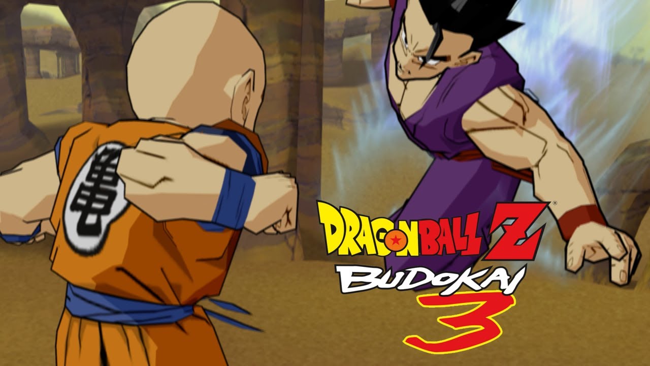 Dragon Ball Z Budokai 3 Gohan vs Krillin (Turtle Hermit Gi) | Mountains ...