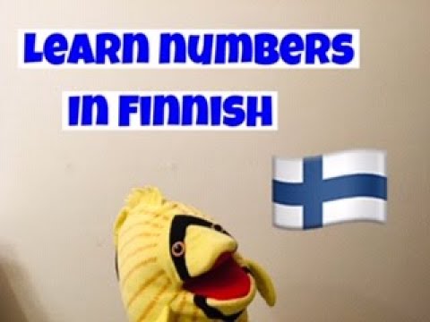 Language 4 Kidz: Learning Numbers in Finnish - YouTube