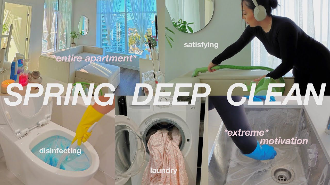 *extreme* DEEP CLEAN MOTIVATION 🧼 ultimate SPRING RESET routine ...