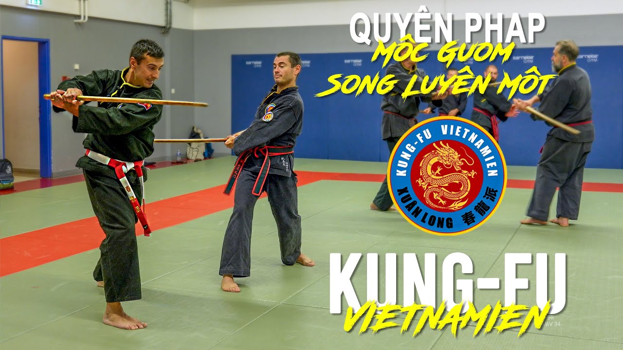 Kung-Fu Vietnamien Xuân Long - Guom & Môc Guom Song Luyên Môt 2’35 ...