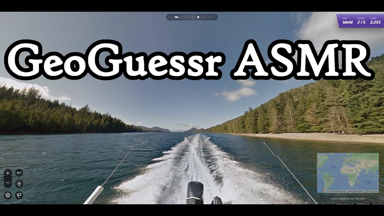 ASMR Gaming: GeoGuessr on a Boat! 🤩🚤 | Whispered + Clicking Sounds ...