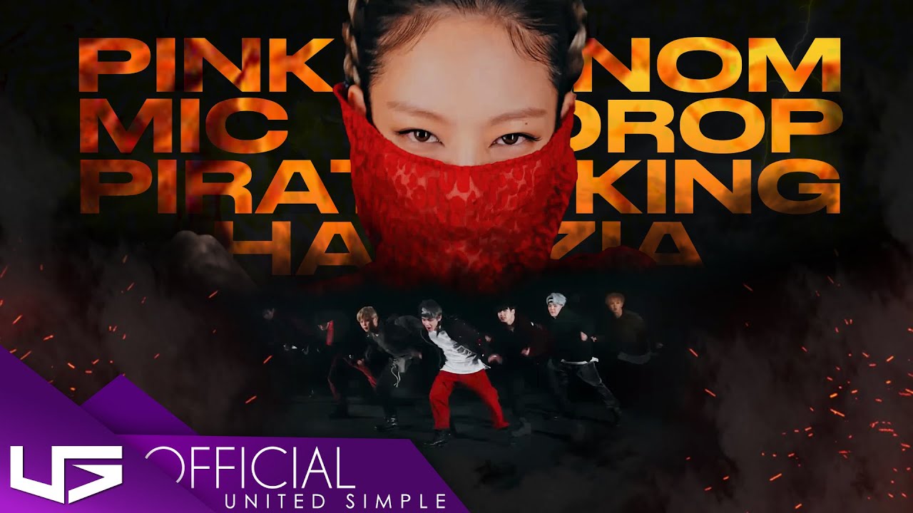 BLACKPINK x BTS x ATEEZ - PINK VENOM / MIC DROP / HALAZIA / PIRATE KING ...