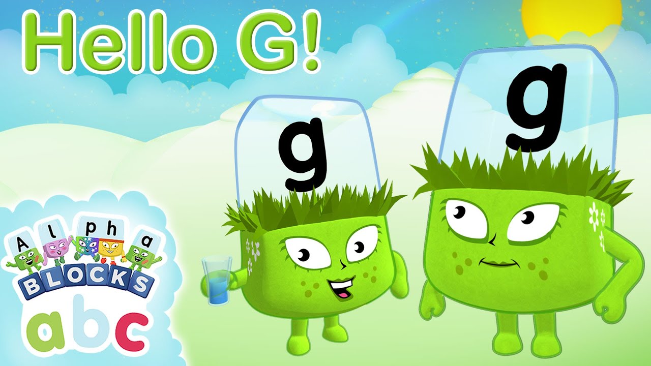 @officialalphablocks - Say Hello to G! | Meet the Alphabet | Learn to ...