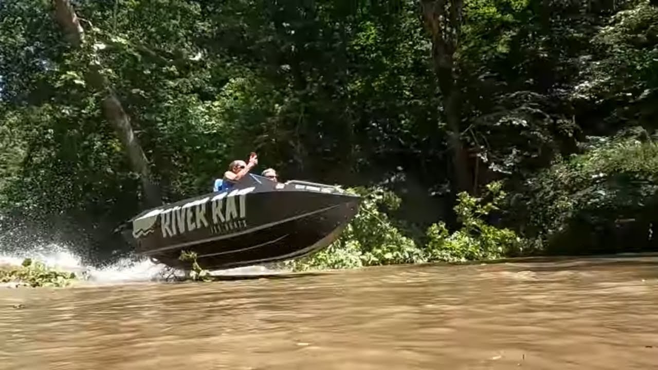 Killer Run In Mini Jetboats - YouTube