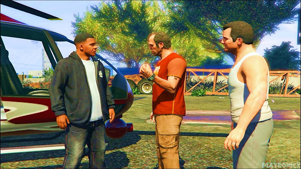 First Time All Three Together For Mission | World of GTA 5 | EP - 22 ...