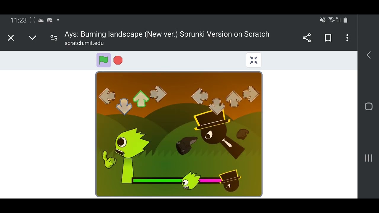 Sprunki X Fire In The Hole Fnf ( Burning Landscape Variant ) - YouTube