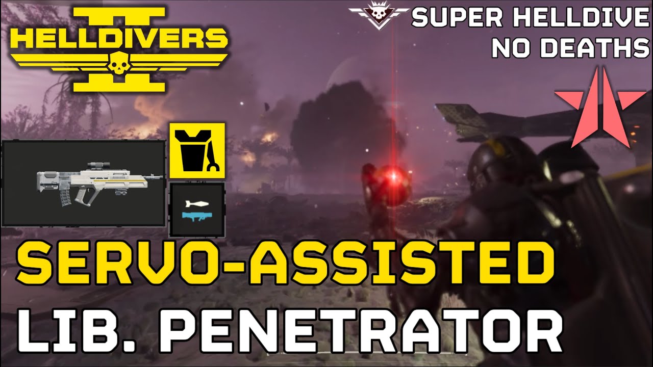 Servo-Assisted Armour Passive Gameplay | HELLDIVERS 2 (10 difficulty ...