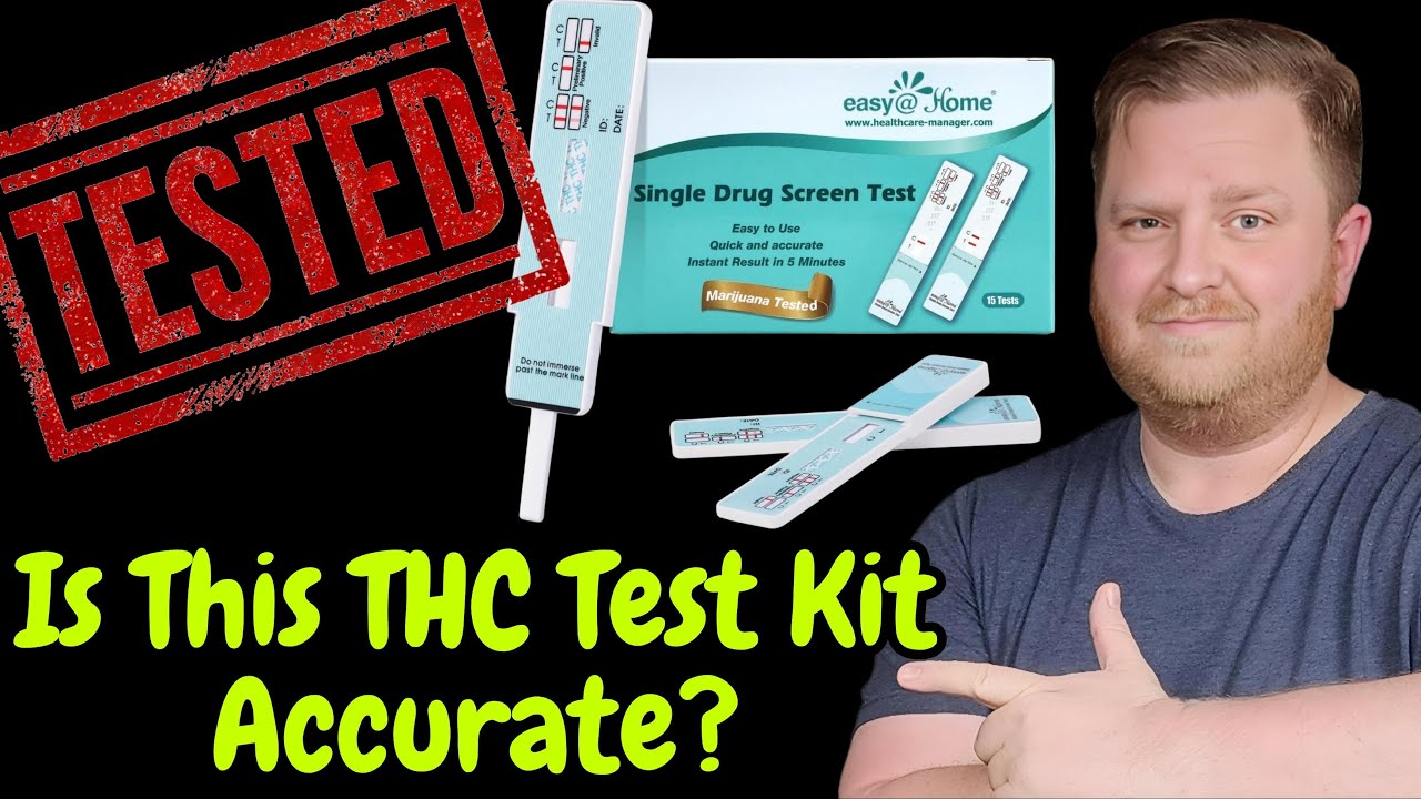 Review of Easy@Home THC Single Panel Drug Test Kit - YouTube