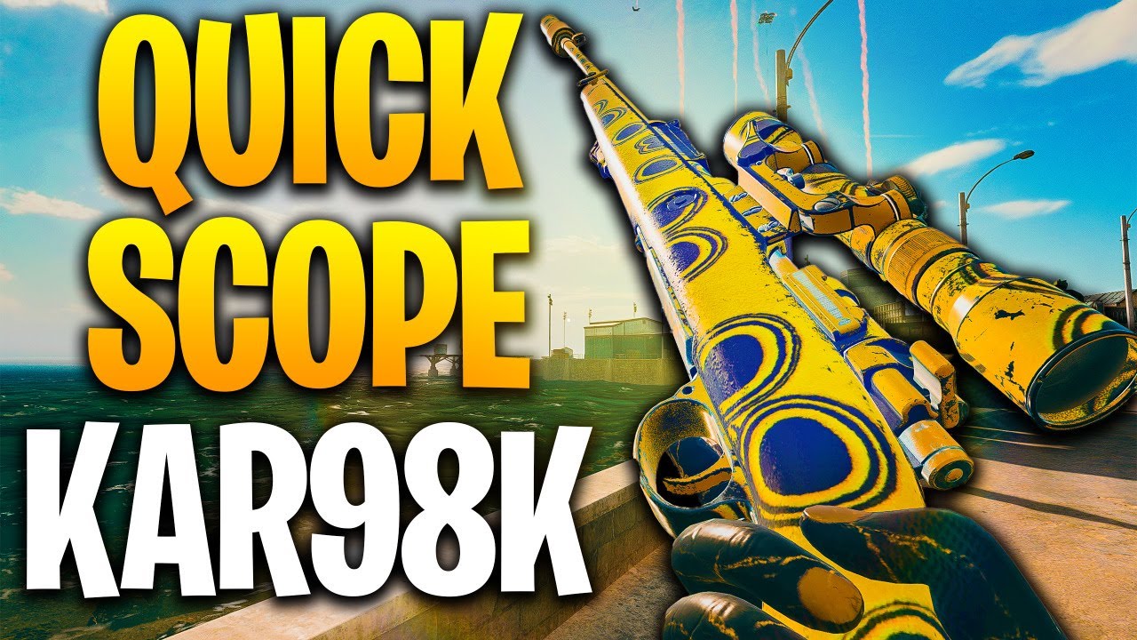 KAR98K Quick Snipes are so GOOD in Warzone Season 3 (Commentary) - YouTube