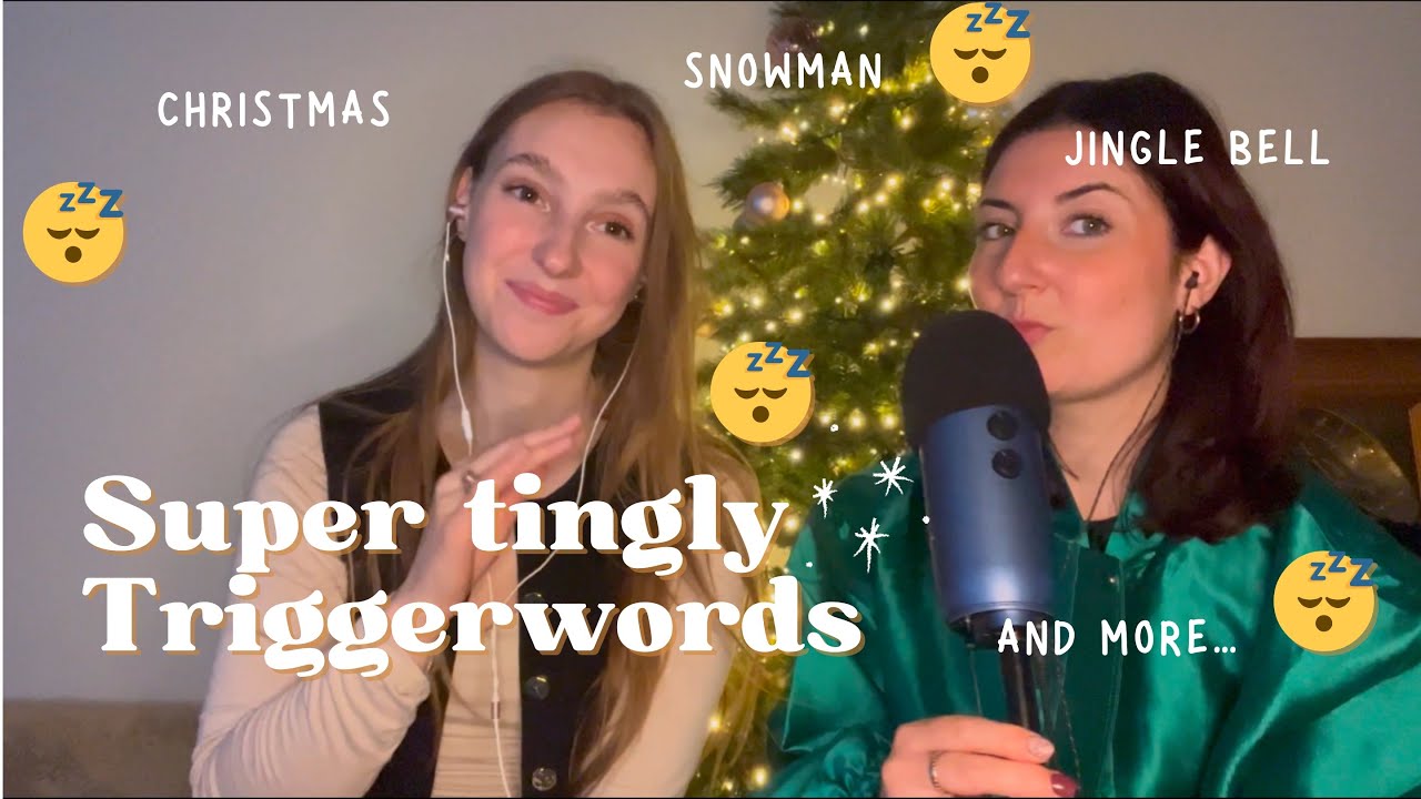 ASMR Christmas Trigger Words For Sleep 😴 🎄- Holiday Series, Part 3 - YouTube