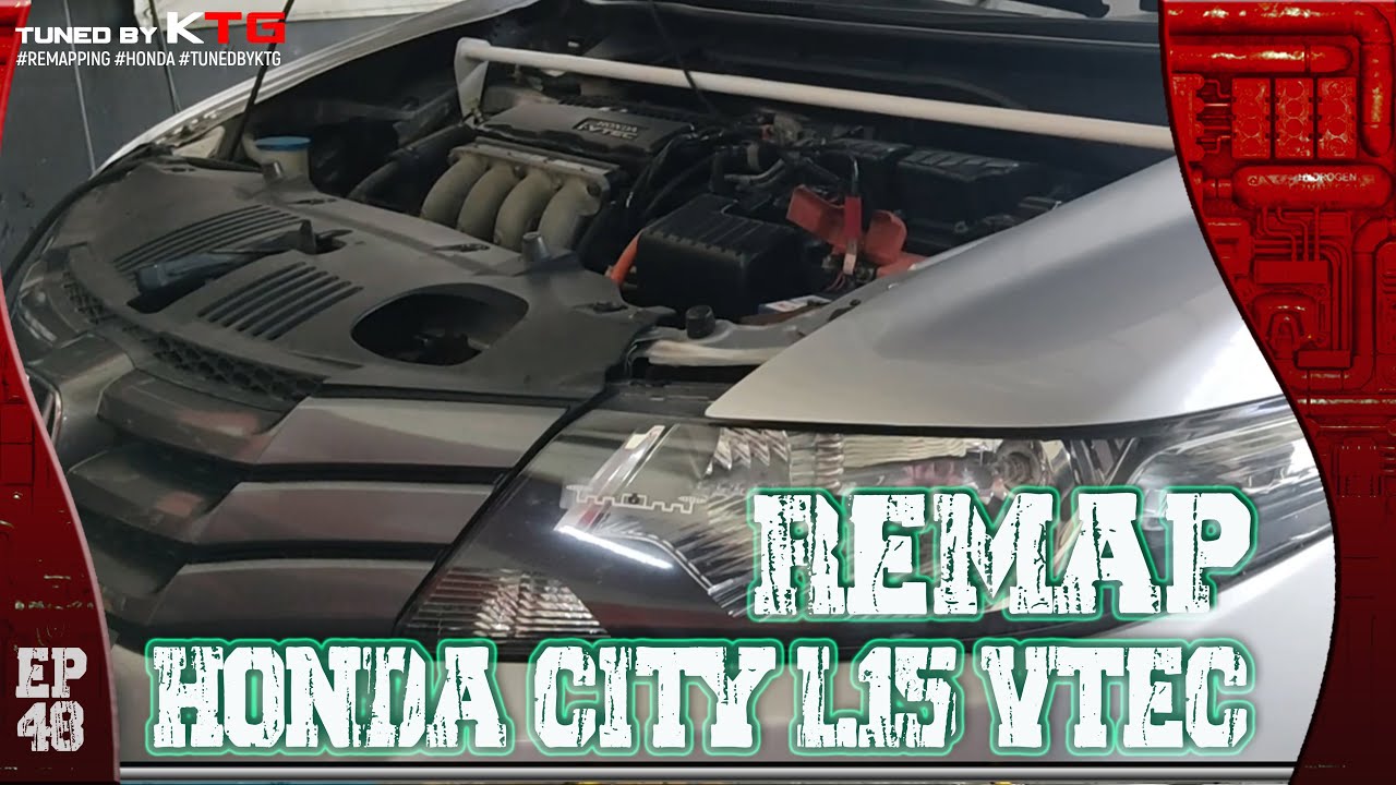 REMAP: HONDA CITY L15 VTEC - YouTube