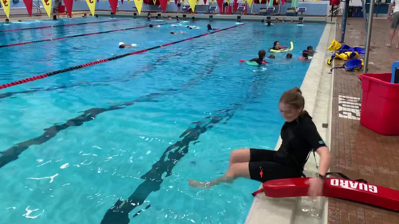 Slide in entry with rescue tube - YouTube