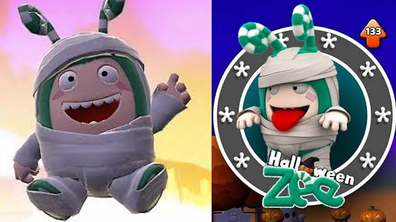 Oddbods Turbo Run Mummy Zee Gameplay Android ios - YouTube