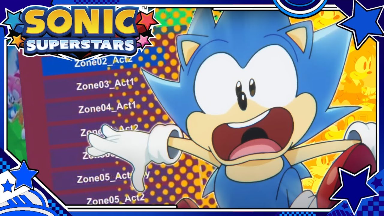*NEW* SONIC SUPERSTARS - Dev/Debug Build LEAKED?! [MUST WATCH!] - YouTube