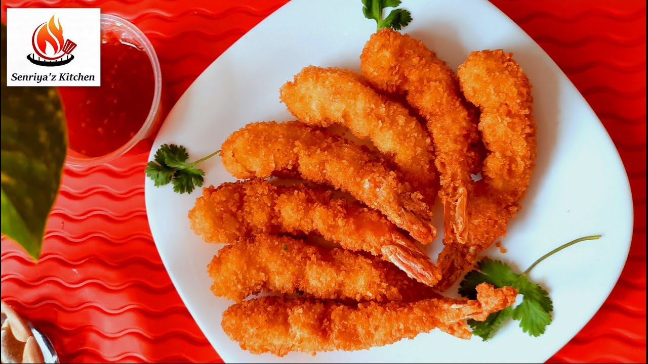 Crispy Fried Shrimp | Prawns Fry | Best Appetizer | Starter - YouTube