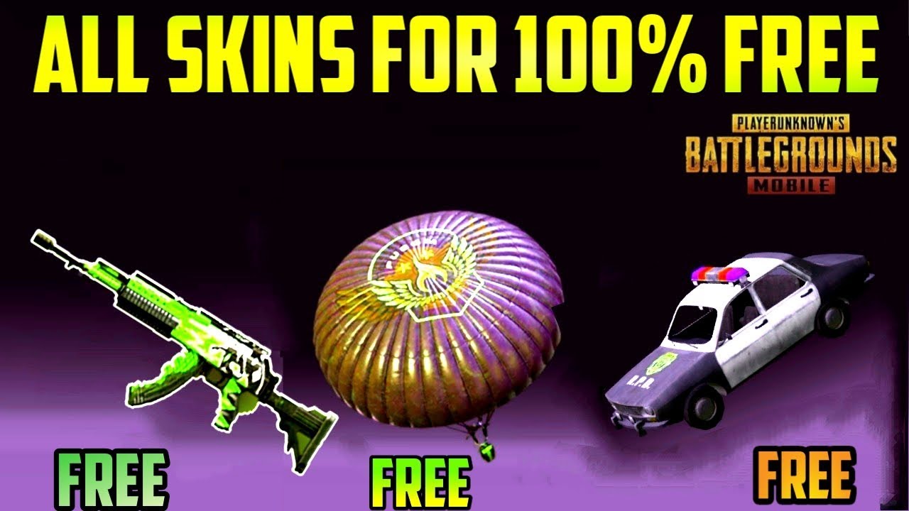 Free skins pubg mobile - YouTube