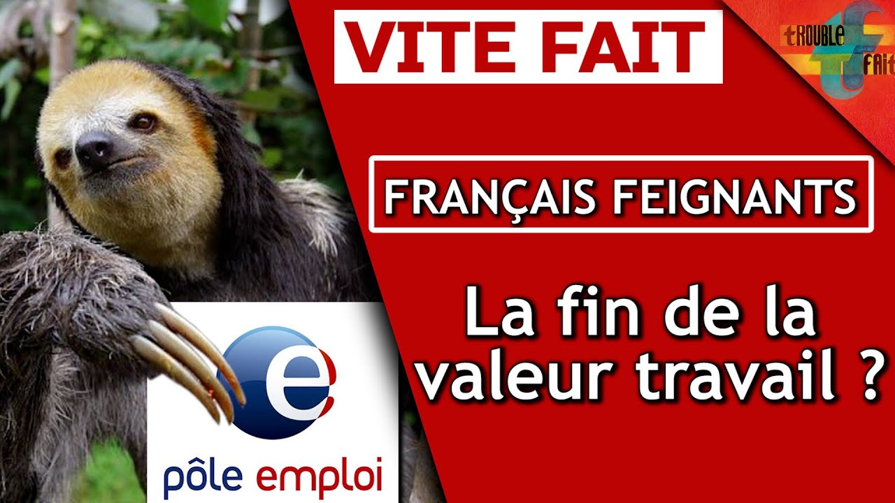 [VF] – Français feignants ? Qu'est devenue la valeur travail ? - YouTube