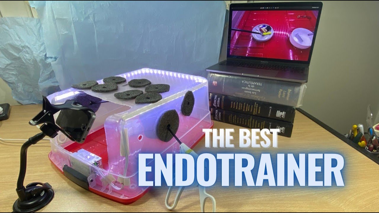 Endotrainer paso a paso: Simulador de laparoscopia casero | DIY ...