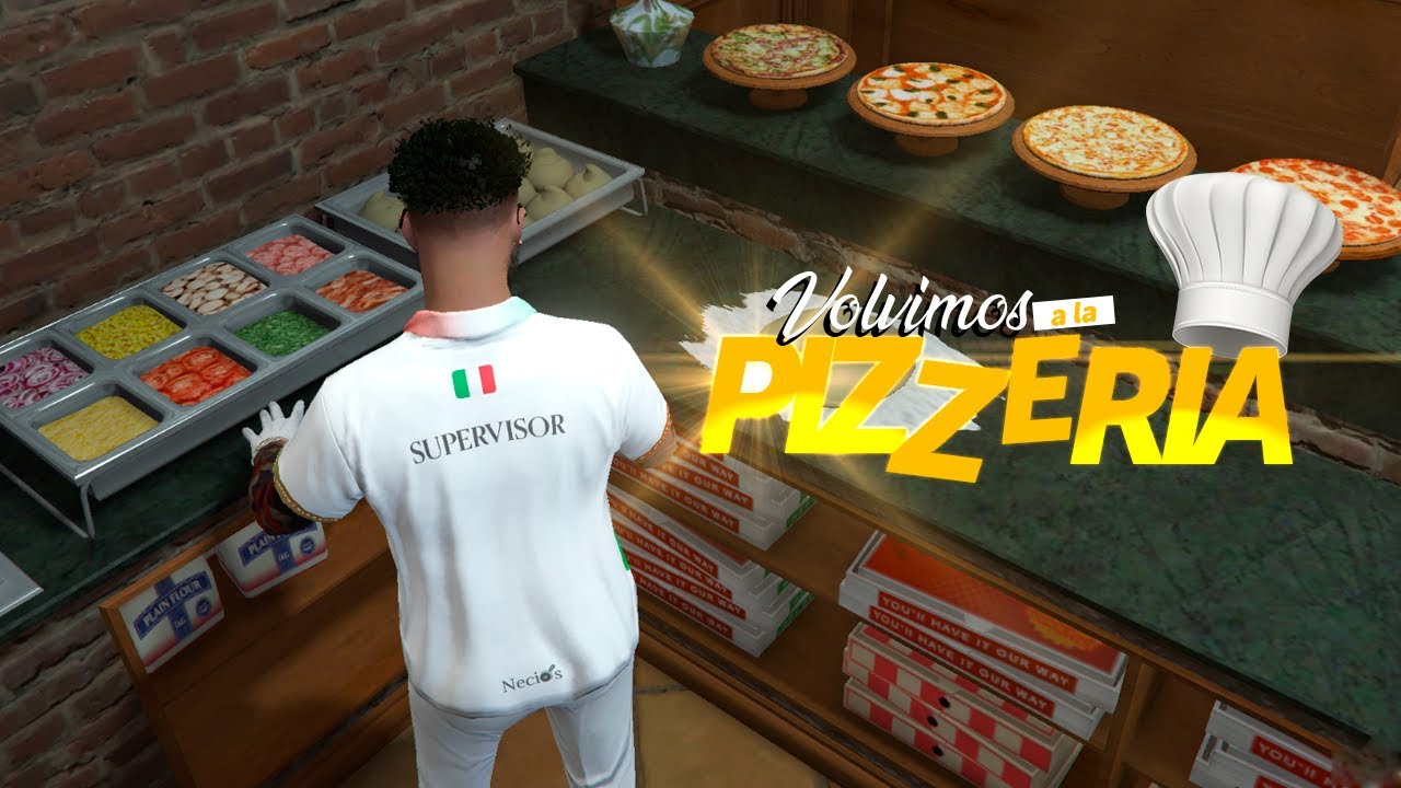 El mejor pizzero a vuelto. Pizza GRATIS para todo el mundo | Cap.11 GTA ...
