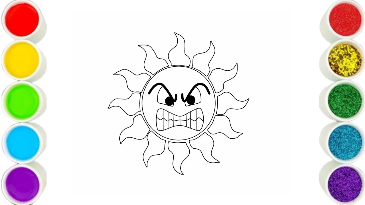 How to draw a sun 🌞 || sun drawing || easy drawing for kids ...
