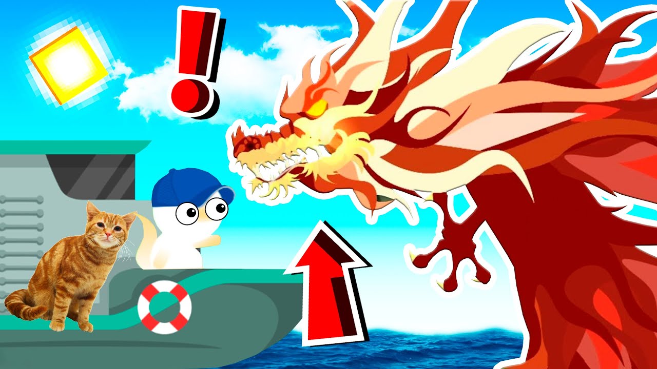 DRAGONUL CHINEZESC LEGENDAR in Cat Goes Fishing? - YouTube