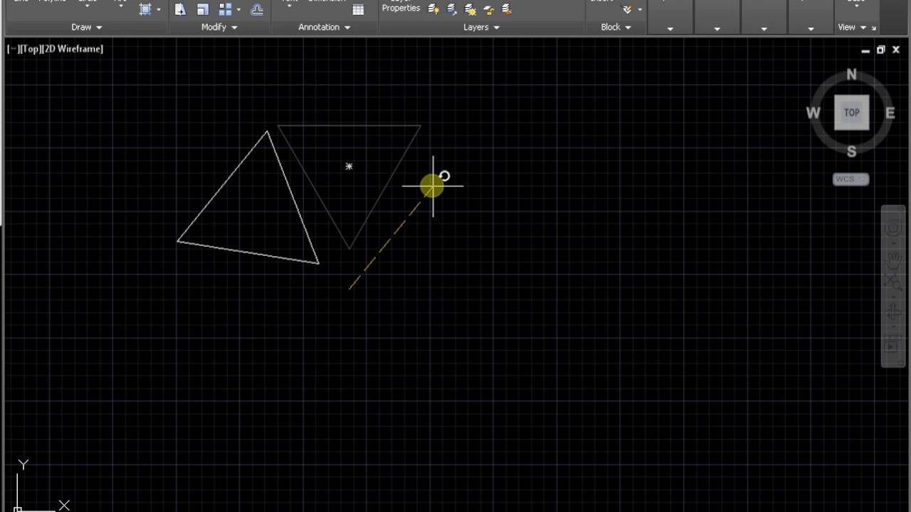How To Rotate An Object In AutoCAD YouTube How To Rotate An Object In AutoCAD YouTube